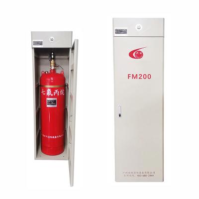 China Red 90L Automatic FM200 Cabinet Fire Extinguishing System Manufacturer Over 12-years for sale