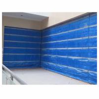 China Polymer Door Type Fire Roller Curtain with Double Track and Customized Size for Large Spaces for sale