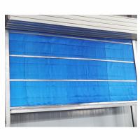 China Blue Polymer Door Inorganic Fire Roller Shutter Fire Duration Less Than 4 Hours for sale