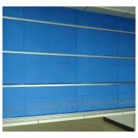 China Double Track Fire Roller Curtain With Class A Fire Rating For Polymer Doors for sale