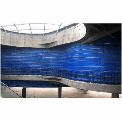 China Wall Mounted Fire Roller Curtain Convenient And Effective Fire Safety Measure for sale
