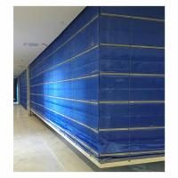 China Double Track Polymer Door Type Fire Roller Curtain For Ambient Humidity ≤90% 25C for sale