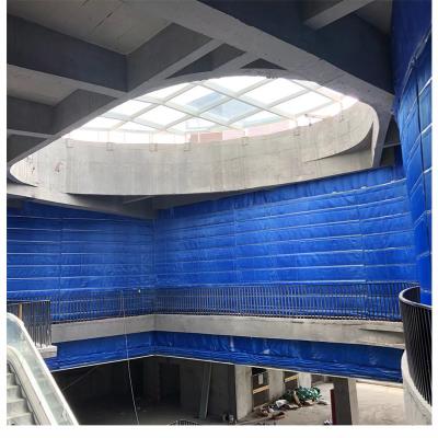China Xingjin Durable Heat Resistant Roller Curtain With Low Maintenance For Fire Detection for sale