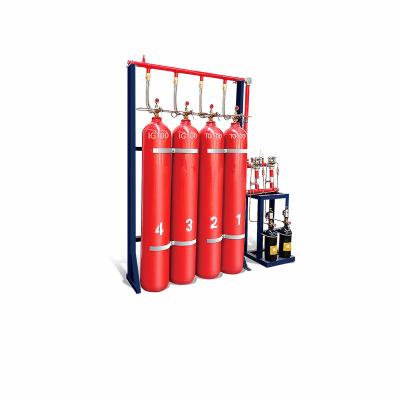 China 80L IG100 Fire Suppression System Cylinder Volume CCC 15MPa for sale