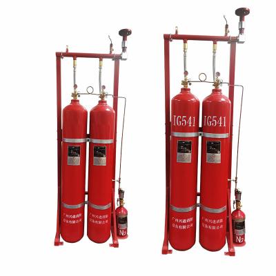 China Red Inert Gas Fire Suppression System For Sustainable Protection Fast Response Time for sale