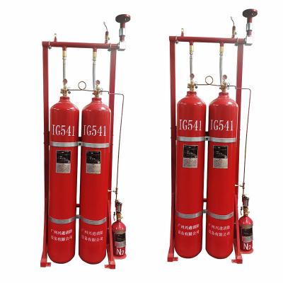 China Effective Inert Gas Fire Suppression System With High Reliability Automatic Start for sale