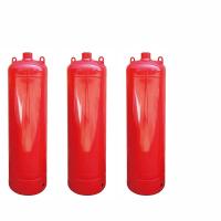 China 280-400mm Diameter FM200 Cylinder In Red Steel For Load The Extinguishing Agent for sale