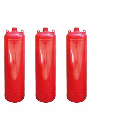 China 280-400mm Diameter FM200 Cylinder In Red Steel For Load The Extinguishing Agent for sale