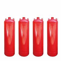 China High Durability Red FM200 Cylinder for FM200 Fire Suppression Solution Provider for sale