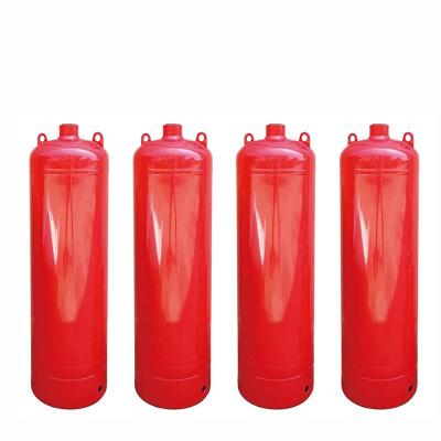 China High Durability Red FM200 Cylinder for FM200 Fire Suppression Solution Provider for sale