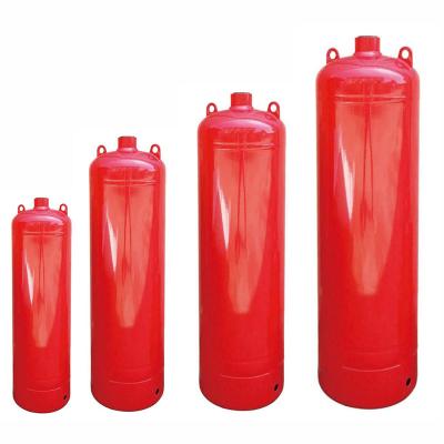 China Xingjin Steel FM200 Cylinder 40-180L Capacity Red Fire Suppression System for sale