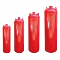 China Capacity 40-180L FM200 Cylinder For Transport Package Plywood Outer Box With Bubble Bag for sale