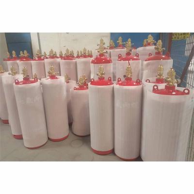 China Gaseous Fire Suppression System FM200 Pipe Network System Ambient Temperature 0C-50C for sale