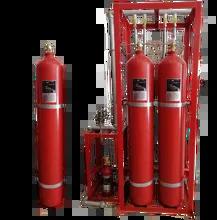 China IG100 Inert Gas Fire Control System In Data Centers 10s Spraying Time for sale