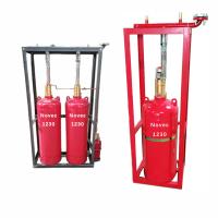 China Environmentally Friendly Red Steel Cylinder NOVEC 1230 Fire Suppression System Clean Agent Fire Suppression System for sale