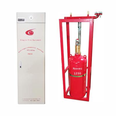 China High Durability NOVEC 1230 Fire Suppression System For Ambient Temperature 0-50C DC24V for sale