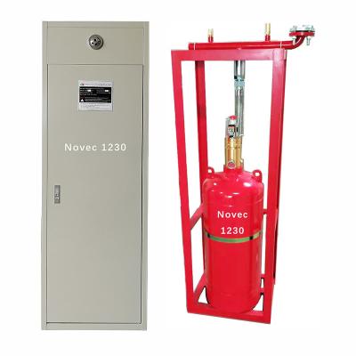 China Red High Safety NOVEC1230 Fire Suppression System Max Working Pressure 3.2Mpa for sale