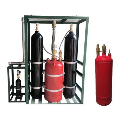 China 120L Cylinder Volume FM200 Piston Flow System With Low Maintenance Fire Detection for sale