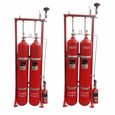 China High-Performance 80L/90L IG55 Inert Gas Fire Prevention System for Industrial Fire Safety for sale