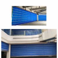 China Rolling Pull Fireproof Roller Curtain With Double Track For Commercial Buildings for sale