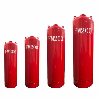China Capacity FM200 Steel Cylinder For Extinguishing Agent Storage for sale