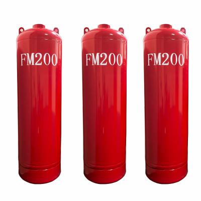 China Gaseous FM200 Cylinder Effective Fire Suppression Solution For Industrial for sale