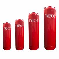 China Electromagnetic Starting 150L FM200 Cylinder Effective Fire Suppression Equipment for sale