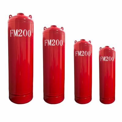 China 100L FM200 Cylinder High Safety Gaseous Fire Cylinder for sale