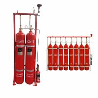 China Actuation Automatic Or Manual Start Inert Gas Fire Suppression System High Safety for sale
