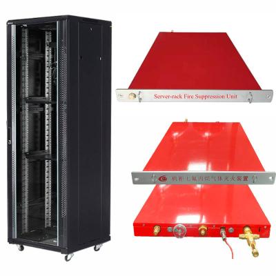 China Automatic Fire Protection Unit for Electrical Cabinets, Clean Agent FM200, 2L Storage for sale