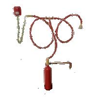 China Durability FM200 CO2 Fire Detection Tube Response Time ≤5s 20m Length Working Pressure 4.2MPa for sale