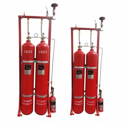 China Automatic Or Manual Start Inert Gas Fire Suppression System 30000 Sets Per Month for sale