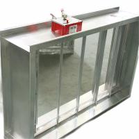 China Customized Fire Damper and Smoke Exhaust Damper with Smoke Exhaust Ventilation Function in Galvanized Steel and Stainless Steel for sale