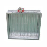 China AC/DC Power Supply Fire Damper with Smoke Exhaust Ventilation Function for Rectangular Duct Connection for sale