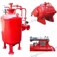 China Horizontal Bladder Tank Foam Fire Suppression System with Jet Distance ≥10m and Flow Rate 4-260L/S for sale