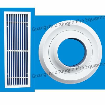 China Customized ventilation Louvers Vent Cover Air Grille Durable Stainless Steel for Smoke Exhaust and Ventilation for sale
