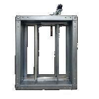 China FHF-W-K Smoke & Fire Damper for Hotels / Airports /  Factories for sale