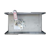 China Galvanized Steel Smoke & Fire Damper with Manual & Automatic Operation for Wall & Ceiling Mounted Fire Damper Systems for sale