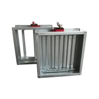 China Customized Dimensions Stainless Steel Fire Damper with Manual and Automatic Operation for Fire Smoke Damper Systems for sale
