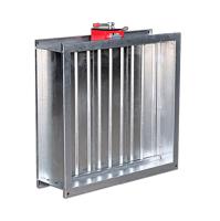China Customized Dimensions Stainless Steel Fire Damper with Manual and Automatic Operation for Fire Smoke Damper Systems for sale