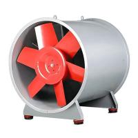 China Low Noise Axial Flow Fire Smoke Exhaust Fan for Indoor Ventilation with 280℃ High Temperature Resistance for sale