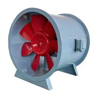 China Low Noise Axial Flow Fire Smoke Exhaust Fan for Indoor Ventilation with 280℃ High Temperature Resistance for sale