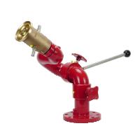 China Wireless Electric Remote Control Fire Water Foam Cannon with 20-64L/S Jet Flow Rate and 45-70M Maximum Range for Commercial Firefighting for sale