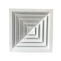 China White ABS Linear Slot Diffuser Grille for Modern Residential Ventilation for sale