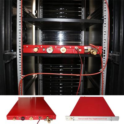China Pre-Engineered Rack Fire Suppression Unit with 1.6 Mpa Storage Pressure and 2.5 Mpa Maximum Working Pressure for 0℃--50℃ Applicable Environment for sale