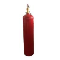 China FM200 Pipe Network Gas Cylinder HFC-227ea Fire Extinguishing Cylinder 40L/70L/100L/120L/180L/245L 5.6MPa Storage Pressure Welded Steel Construction for sale