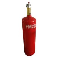 China 40-180L Capacity FM200 Cylinder with 5.6MPa to 36.6MPa Pressure Resistance and Seamless Steel Construction for FM200 Storage Vessel for sale