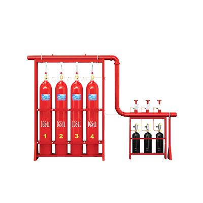 China High-Pressure Gas Fire Suppression Systems Piping Network with Carbon Steel Tubes for Industrial Safety for sale