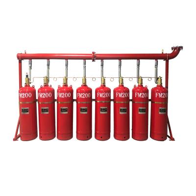 China Customizable FM200 Pipe Network System / Automatic Gas Suppression for Industrial Use for sale
