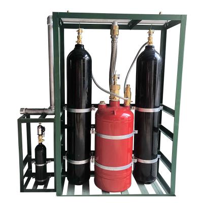 China Pre-Engineered External Storage FM200 System - Reliable Gas Suppression for Power Plants for sale